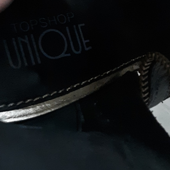 Topshop | Shoes | Top Shop Unique Leather Booties 85 | Poshmark
